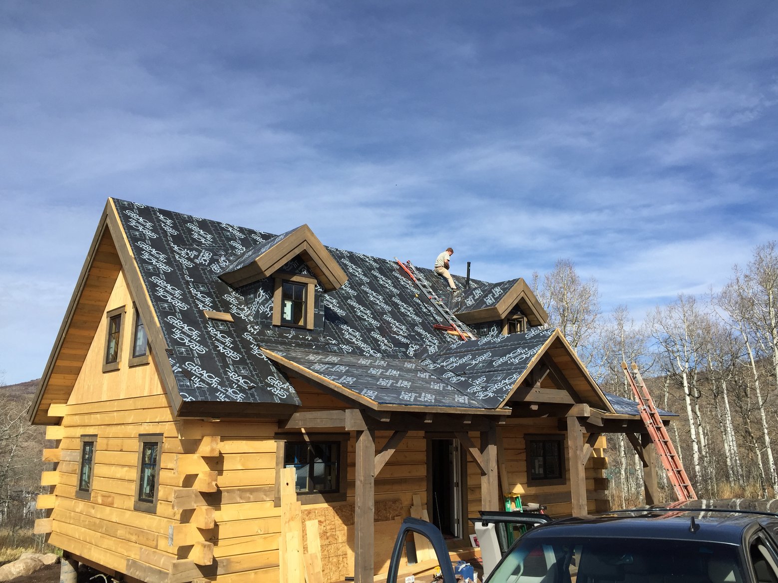 Timber Frame Cabin in the Mountains - Premier SIPs