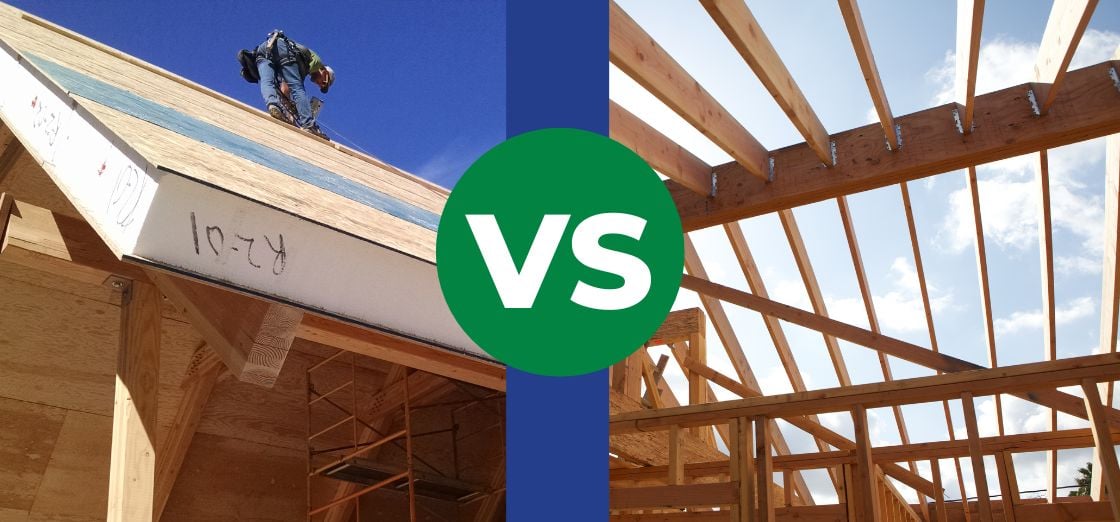 Stick Framing vs Structural Insulated Panels Cost Comparison