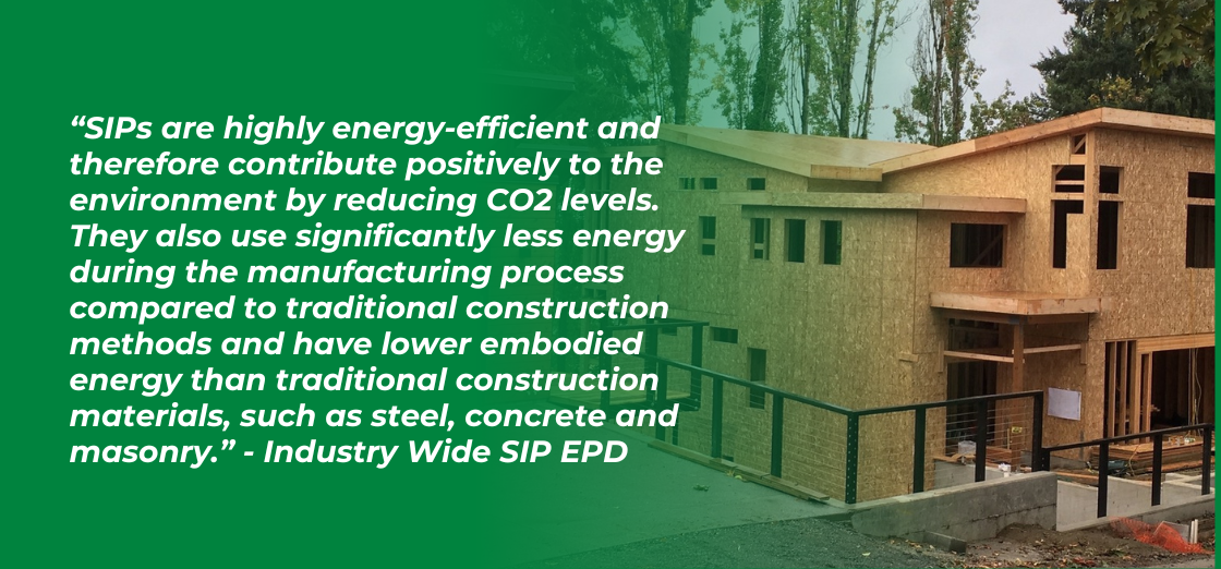 Reducing Your Carbon Footprint - SIPs System EPD