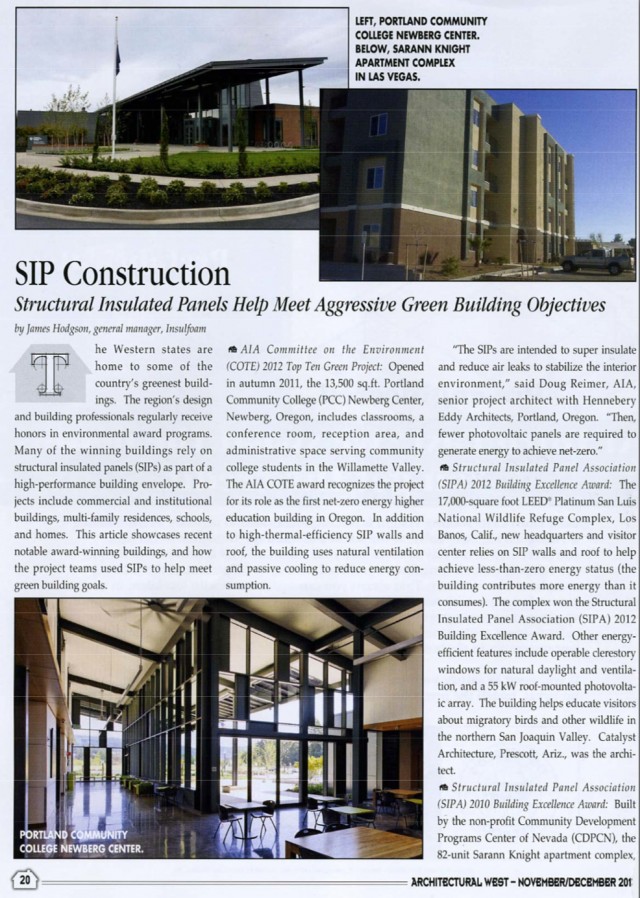Using SIPS to Meet Green Building Goals - Premier SIPs