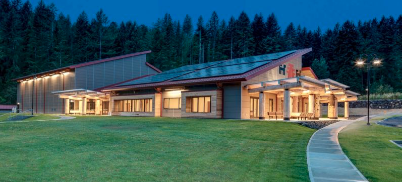 Net Zero Community Center Sports Enormous West Coast Solar System